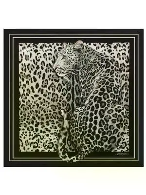 Dolce & Gabbana Leopard-print Scarf