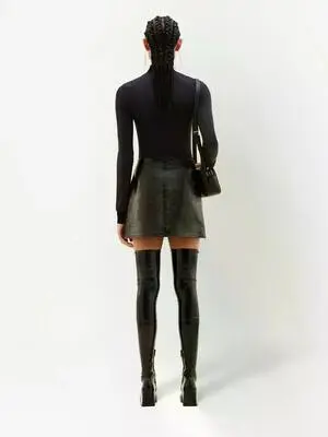 COURREGES Re-edition Second-skin Top - Black