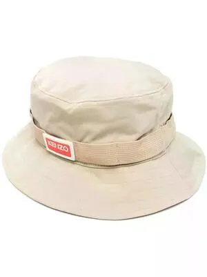 Kenzo Side Logo-patch Detail Bucket Hat