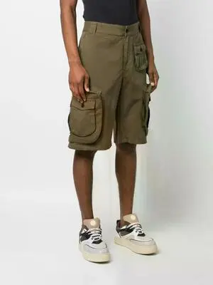 Heron Preston Logo-patch Cargo Shorts