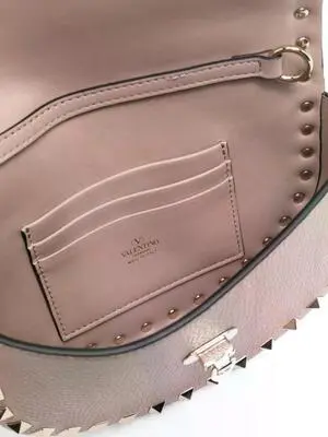 Valentino Garavani Rockstud Crossbody Bag - Neutrals