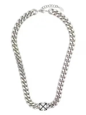 Off-White Arrow Necklace
