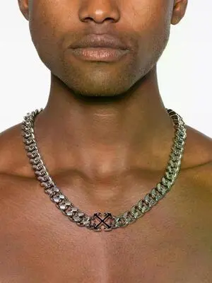Off-White Arrow Necklace