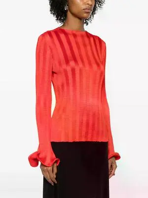 Simkhai Carys Blouse - Red