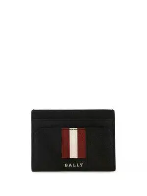 Bally Striped Leather Cardholder