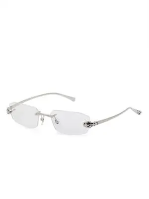 Cartier Panthère De Rimless Eyeglasses