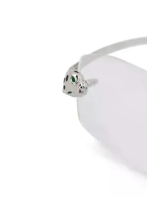 Cartier Panthère De Rimless Eyeglasses
