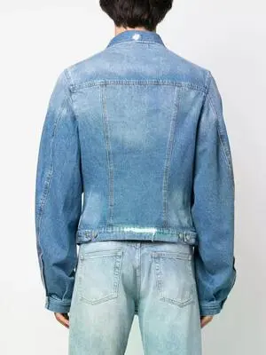EGONLAB Distressed Denim Jacket