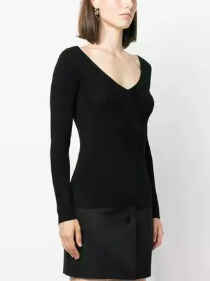 P.a.r.o.s.h V-neck Wool Sweatshirt
