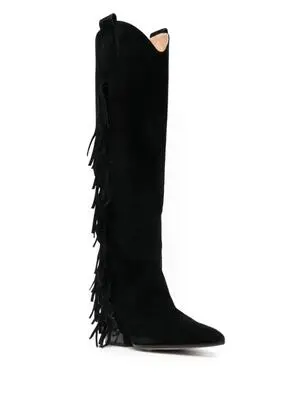 Philipp Plein Calf-leather Cowboy Boots