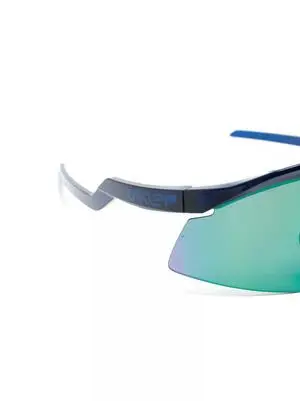Oakley Hydra Logo-print Sunglasses - Blue