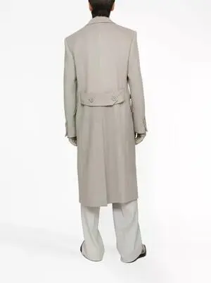 Dolce & Gabbana Single-breasted Cashmere Coat