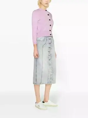 MARANT ETOILE Vandy Midi Denim Skirt