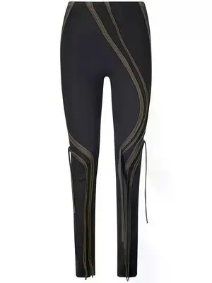 Ottolinger Appliqué Leggings - Black