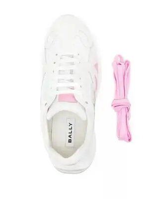 Bally Contrast-panel Leather Sneakers