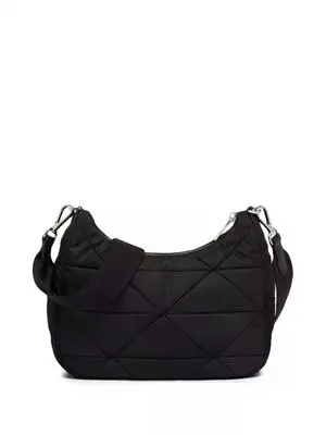Prada Padded Re-nylon Shoulder Bag - Black