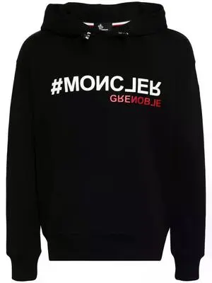 Moncler Logo-appliqué Cotton Hoodie