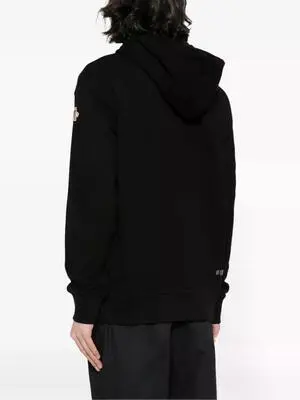 Moncler Logo-appliqué Cotton Hoodie