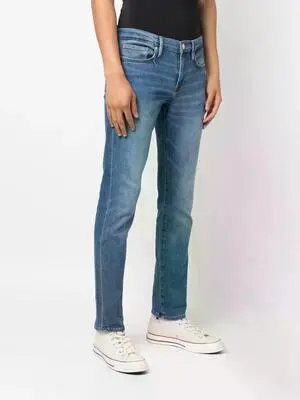 FRAME L'homme Slim-cut Jeans - Blue