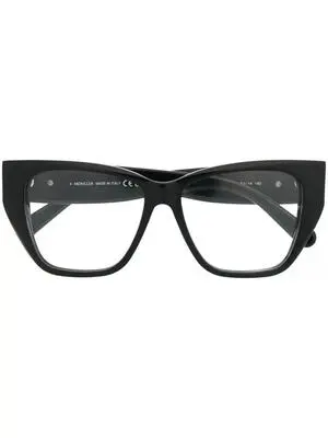 Moncler Logo-arm Detail Glasses - Black
