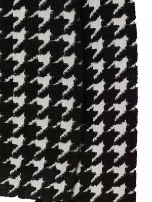 Burberry Houndstooth Crew-neck Jumper