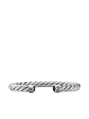 David Yurman Sterling Cable Cuff Bracelet - Silver