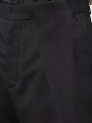 Balmain Draped Cropped Trousers