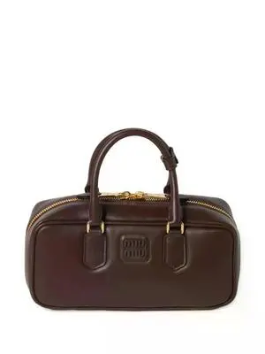 Miu Miu Arcadie Leather Tote Bag
