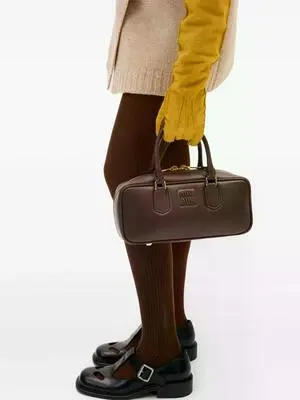 Miu Miu Arcadie Leather Tote Bag