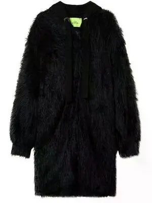 TWINSET Hooded Knit Coat