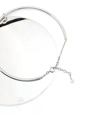 COURREGES Circular-pendant Tube Necklace