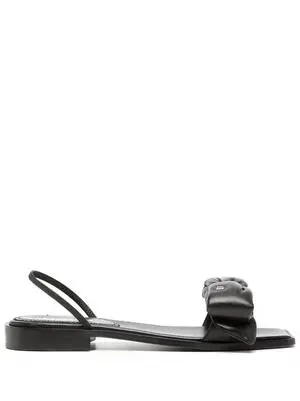 Dsquared2 Leather Bow Sandals