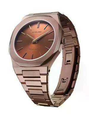 D1 MILANO Ultra Thin 40mm Stainless Steel Bracelet Watch