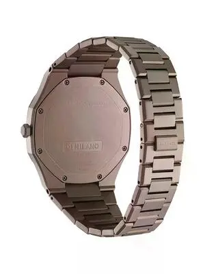D1 MILANO Ultra Thin 40mm Stainless Steel Bracelet Watch