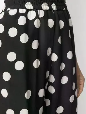 Valentino Garavani Polka-dot Straight-leg Trousers