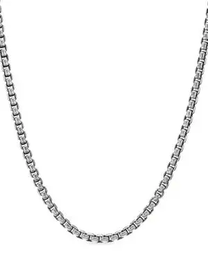 David Yurman 3.6mm Box Chain Necklace - Silver