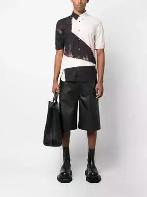 Alexander McQueen Brushstroke Cotton Shirt
