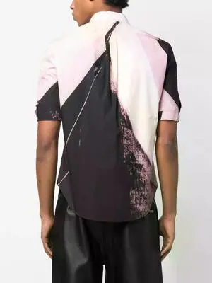 Alexander McQueen Brushstroke Cotton Shirt