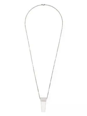 Rick Owens Logo-engraved Chain Necklace