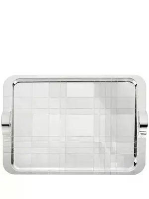 Christofle Graphik Rectangular Tray - Silver