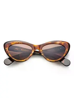 KADOR Tortoiseshell Sunglasses - Brown