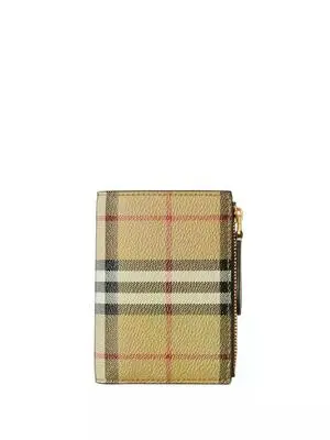 Burberry Vintage Check-pattern Bi-fold Wallet