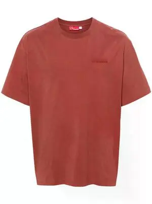 CHARLES JEFFREY Art Gallery Cotton T-shirt - Brown