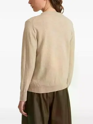 YVES SALOMON Fine-ribbed Cardigan