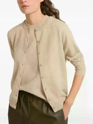 YVES SALOMON Fine-ribbed Cardigan