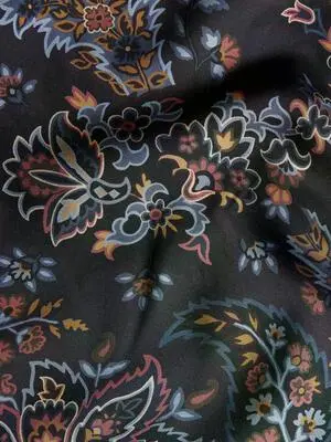 Etro Paisley-print Silk Cape