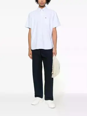 Lacoste Logo-patch Cotton Shirt