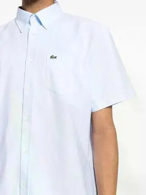 Lacoste Logo-patch Cotton Shirt