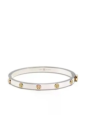 Tory Burch Icon Hinge Bracelet - Silver