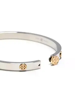 Tory Burch Icon Hinge Bracelet - Silver